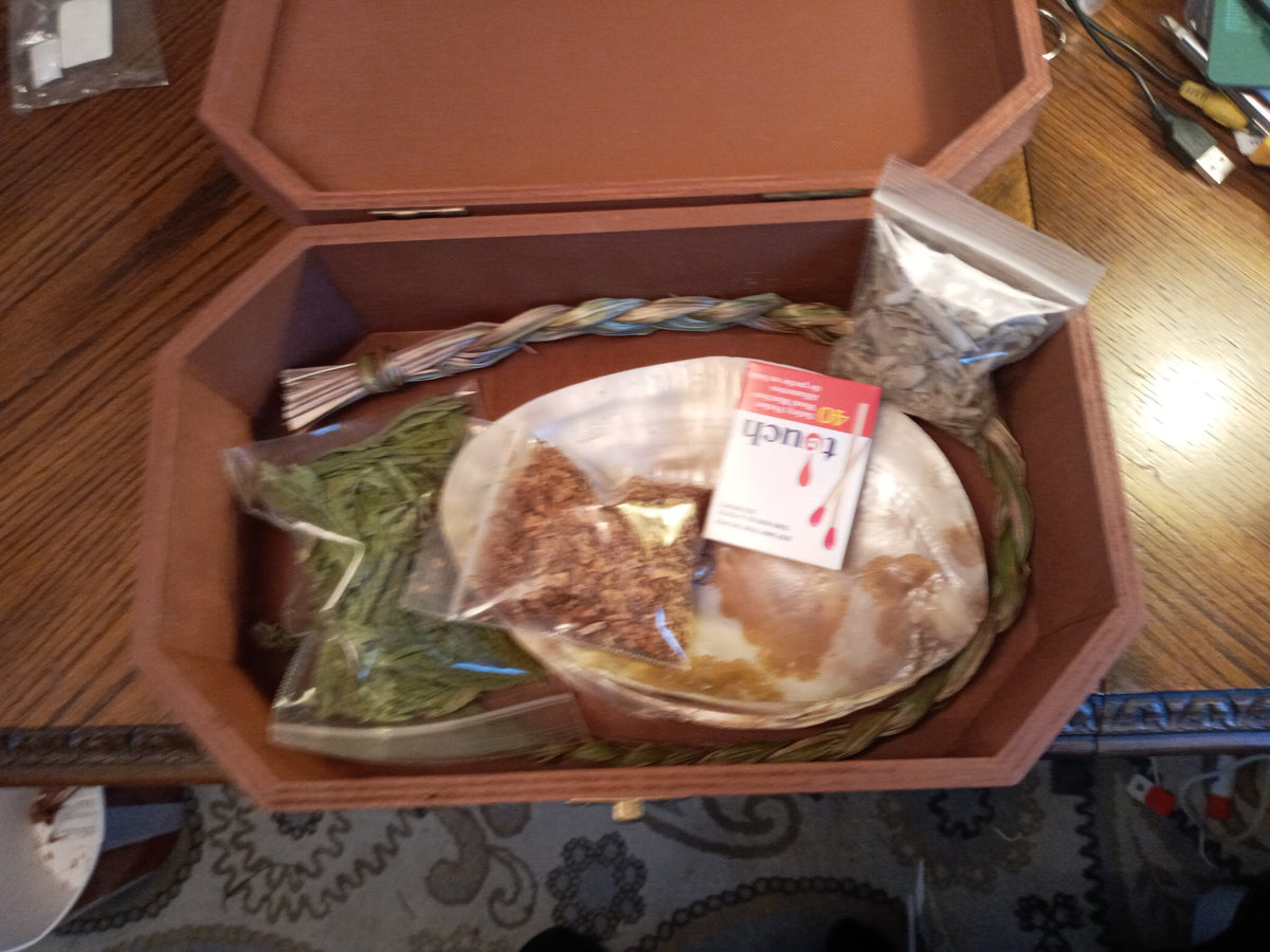 Smudging box kit – IndigeneArts
